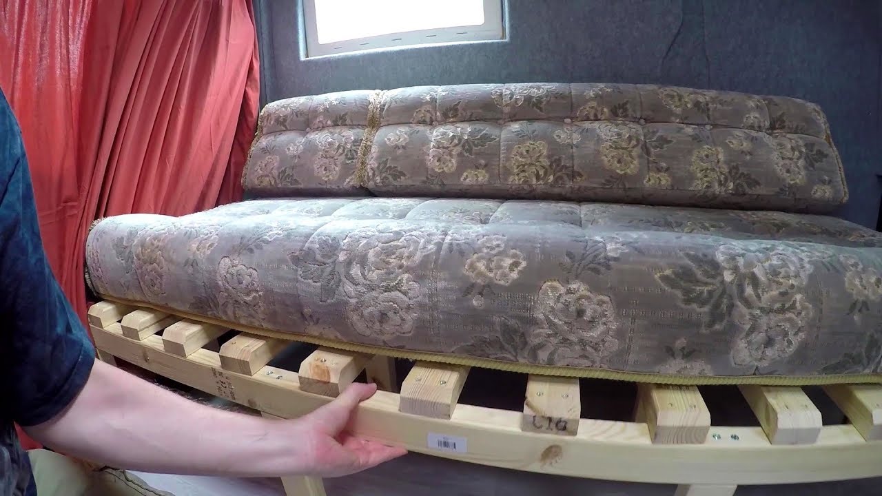2018 DIY Camper Van Day 7: Shoutouts, Seat Box & Bed - Rickvanman - YouTube
