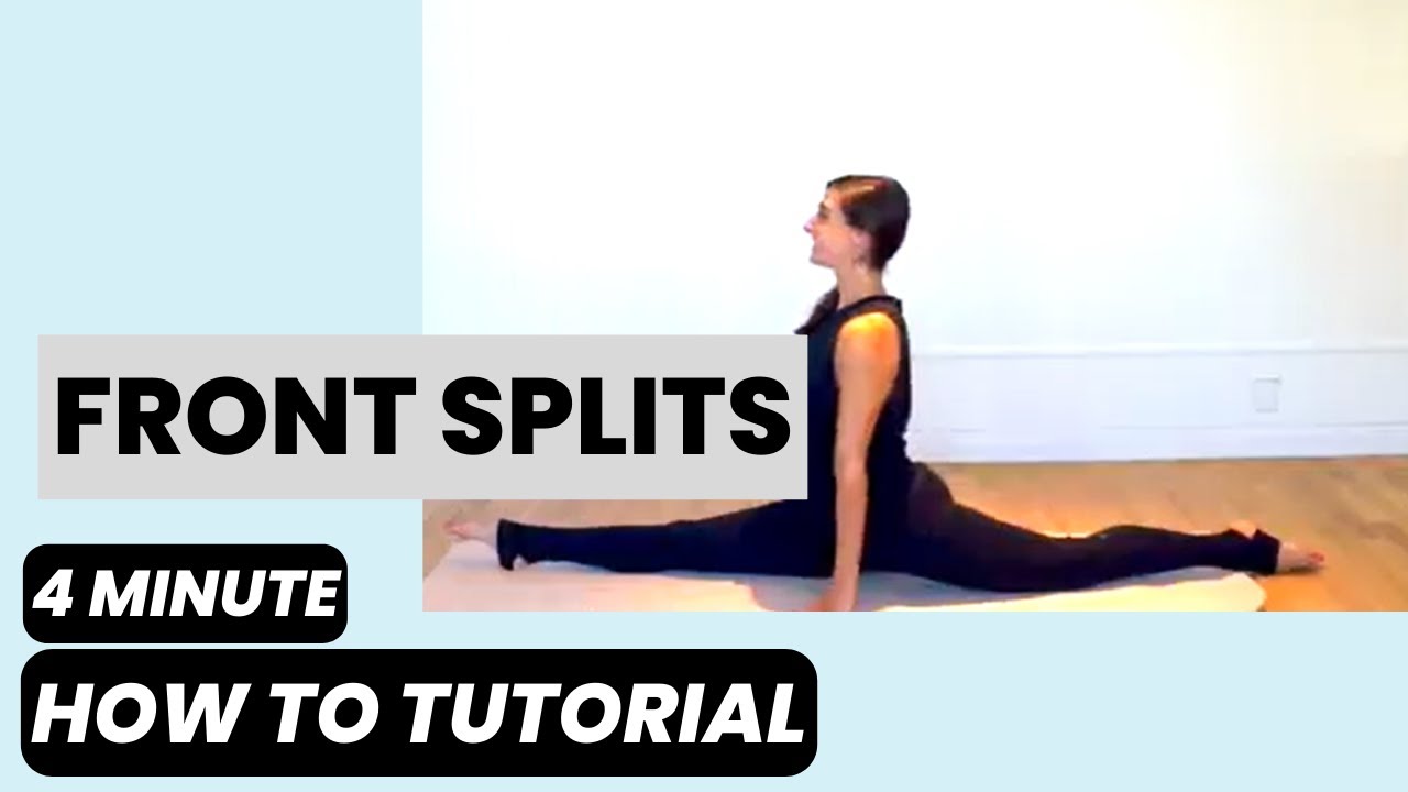 Unlock Your Inner Flexibility: Achieving Front Splits Step by Step - YouTube
