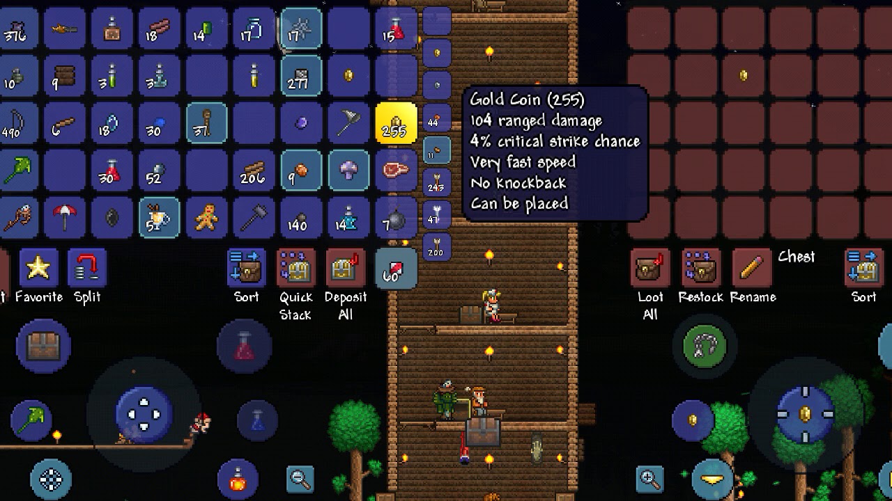 Terraria cracked do be have issues xD (mobile terraria) - YouTube