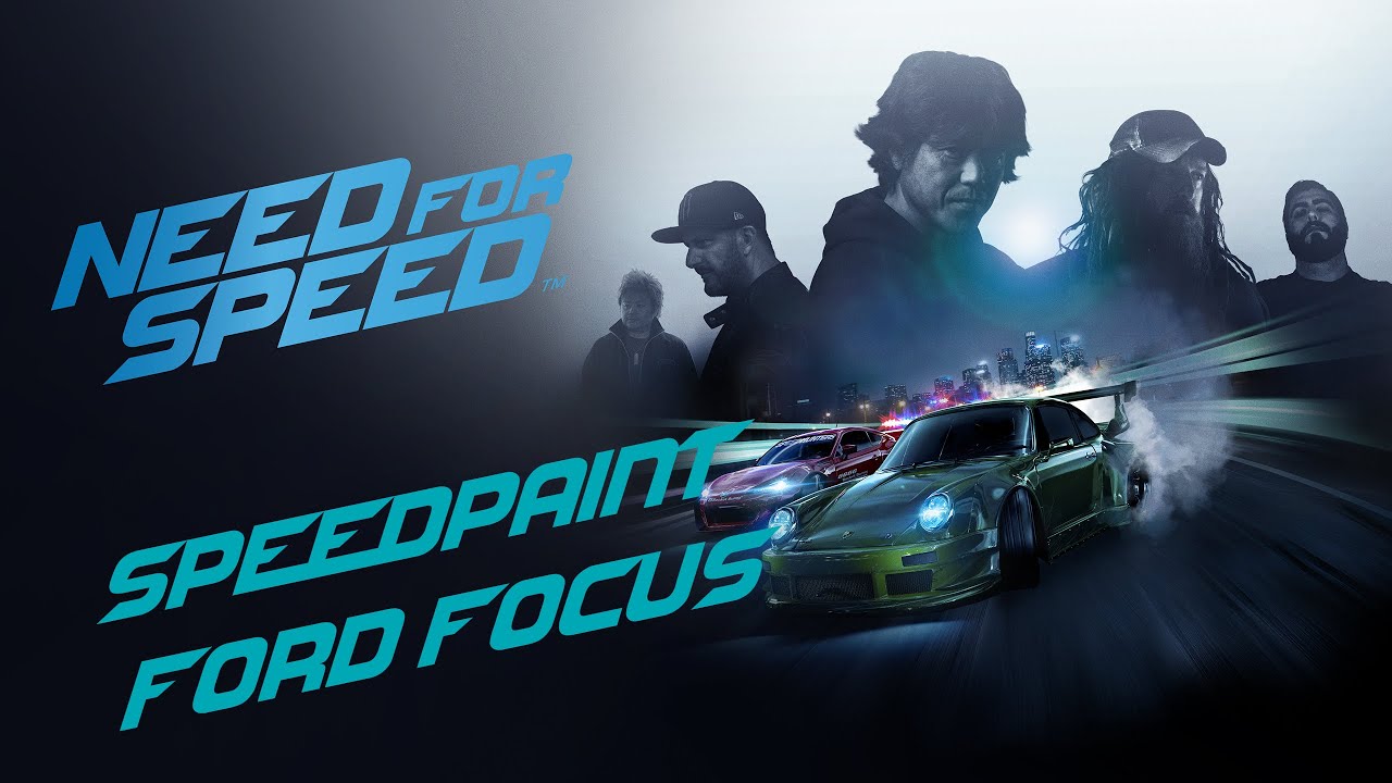 NEED FOR SPEED 2015 SPEEDPAINT - FORD FOCUS - YouTube