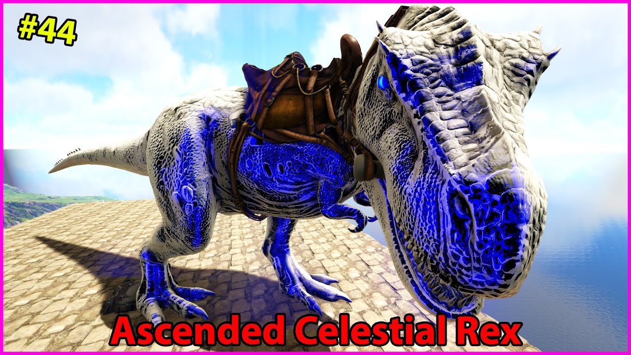 ARK: Ragnarok Mod #44 - Tiến Hóa "Ascended Celestial Rex", Đại Chiến ...