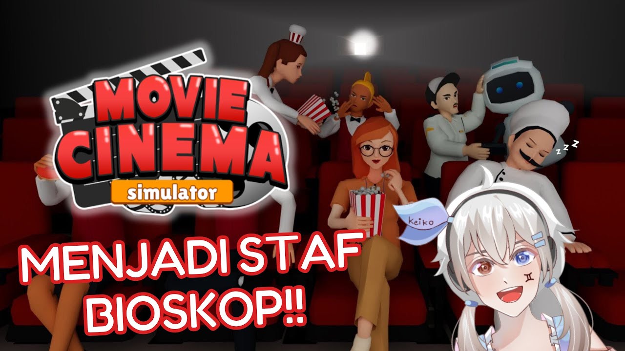 【Vertical Stream】 Membangun bioskop impian【Bioskop Simulator】 - YouTube