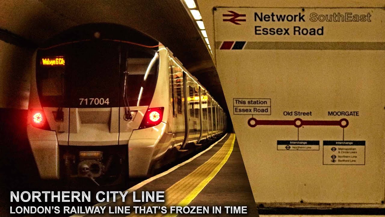 TRAINRIDE - The Northern City Line - London's Railway Line Frozen in ...