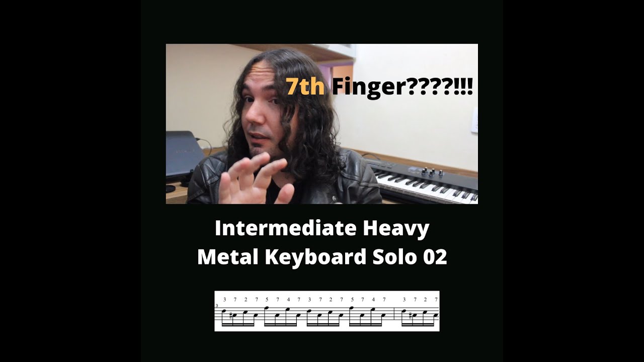 Intermediate Heavy Metal Keyboard Solo 02 - YouTube