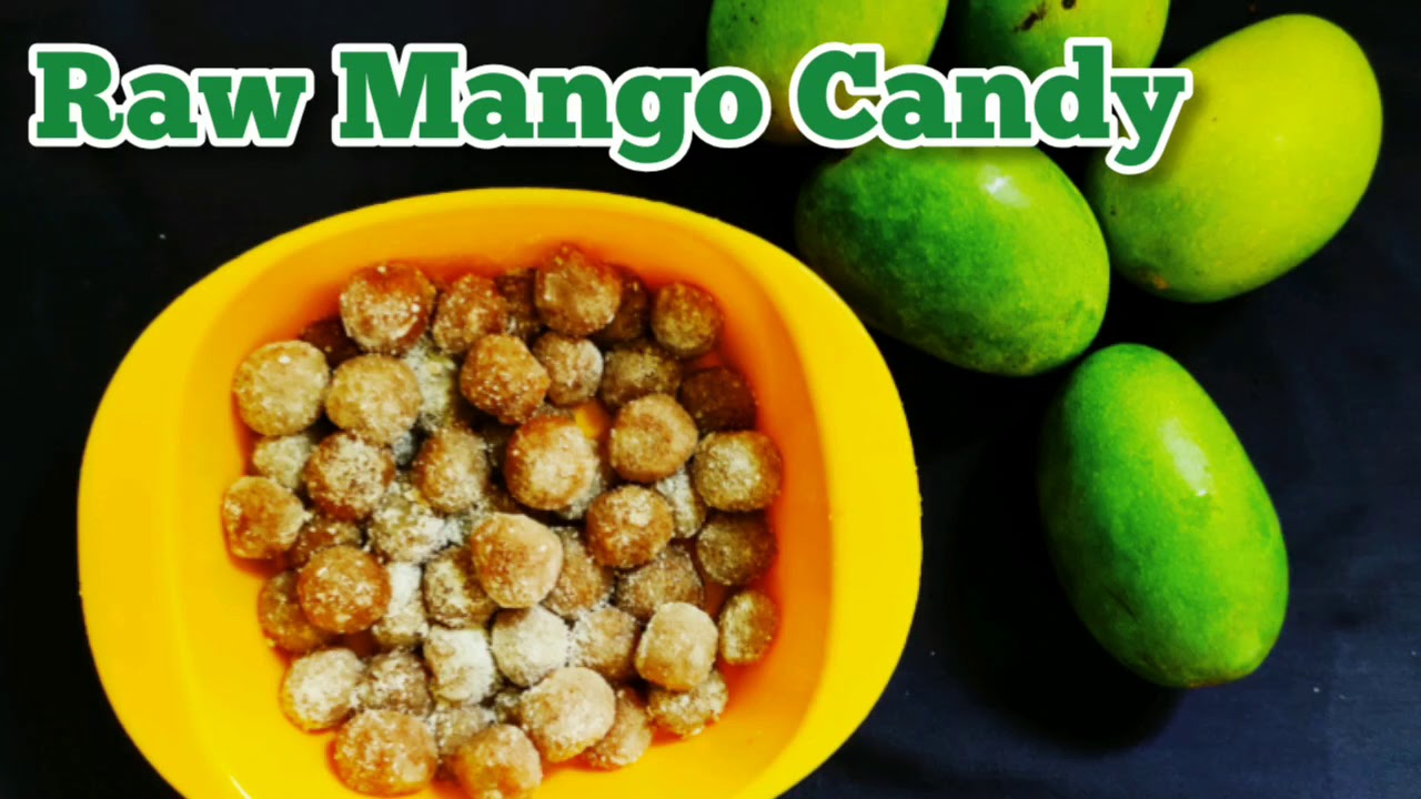 Mango Candy | चटपटी आम की गोली | Green & Raw mango candy | Made at home ...