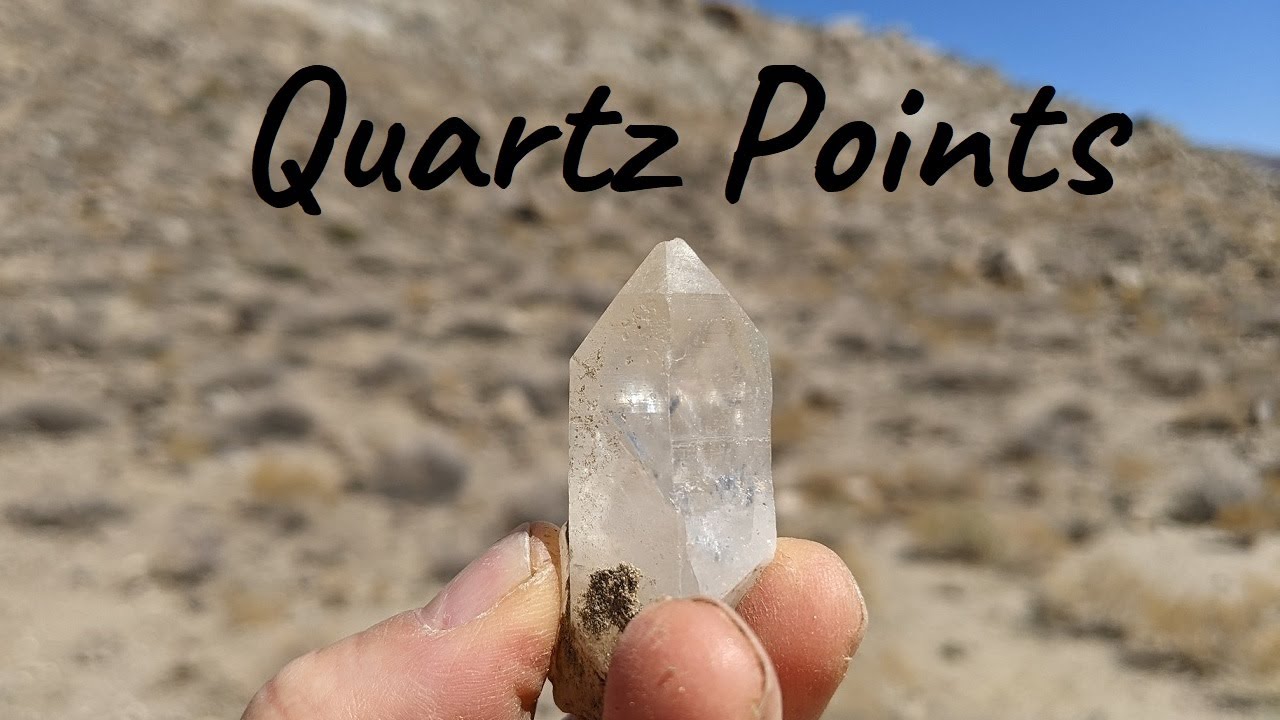 Crystal hunting in California (Rockhounding) - YouTube
