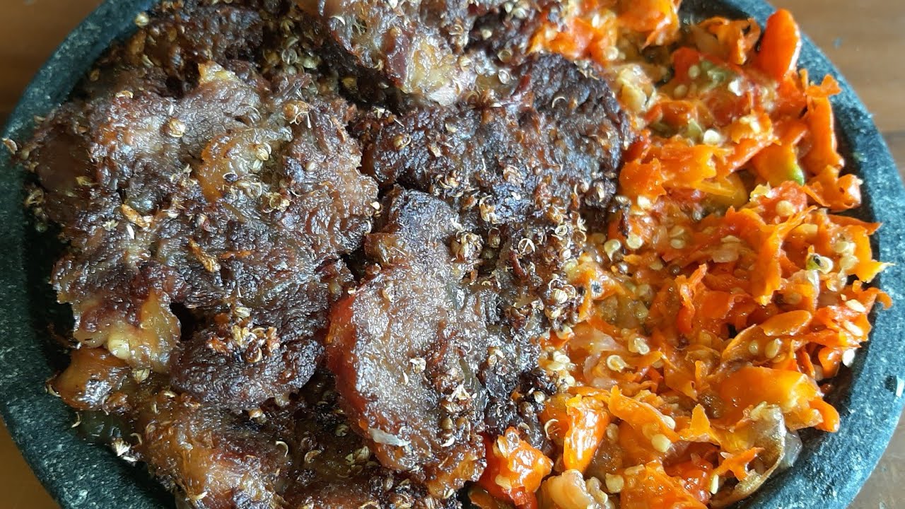 EMPAL GORENG DAGING KISI - YouTube