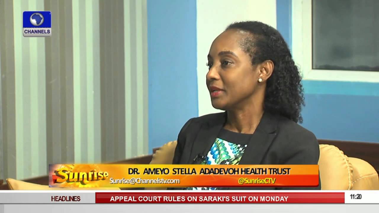 Sunrise: Features Dr Ameyo Stella Adadevoh Health Trust 17/10/15 Pt 1 ...