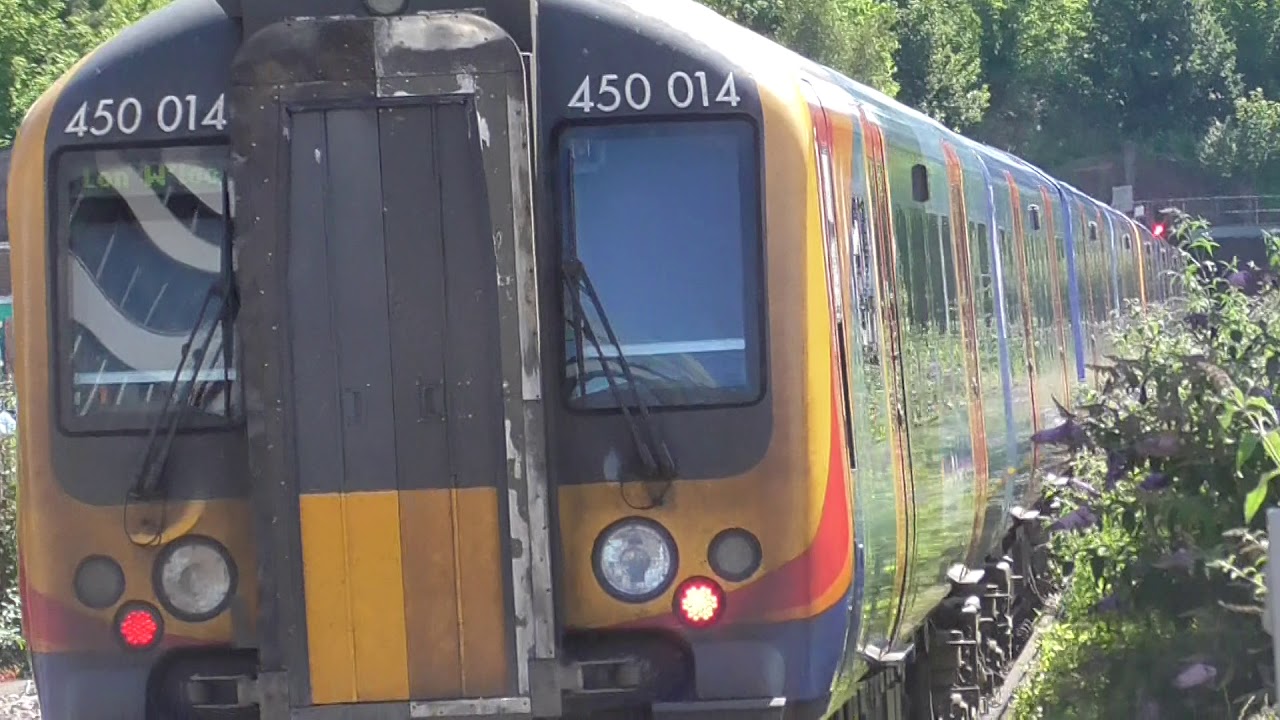 South Western Railway Class 450 552-450 014 Departure Southampton (C ...