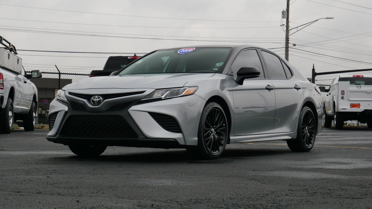 2019 Toyota Camry SE Nightshade Special Edition | 30683AT - YouTube
