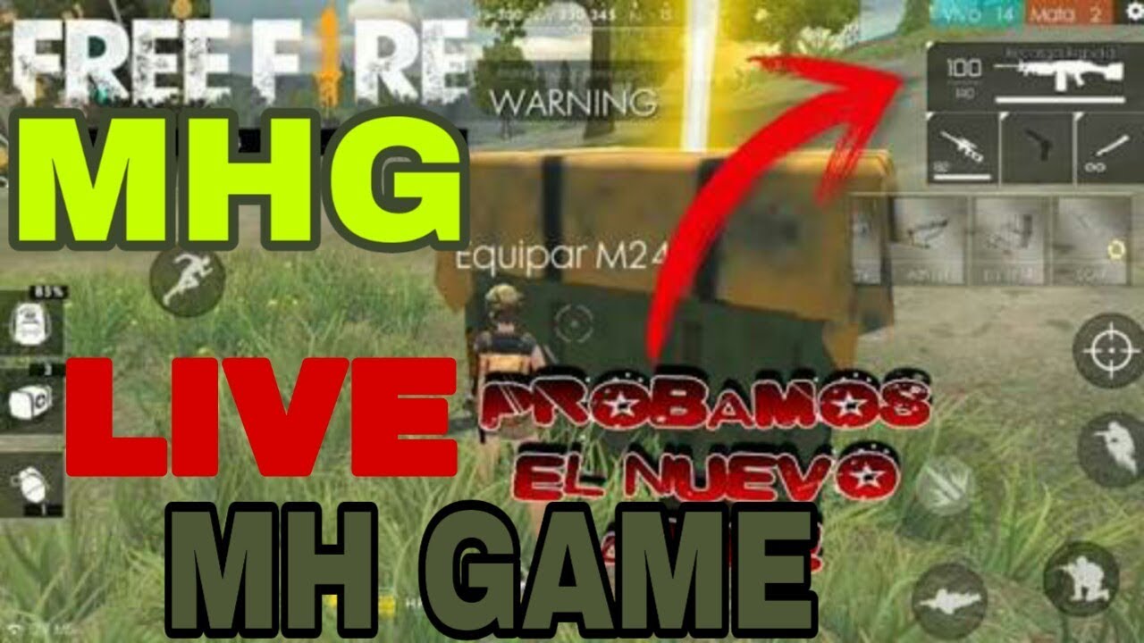 FREE FIRE PLAYGROUND LIVE STREAM - YouTube