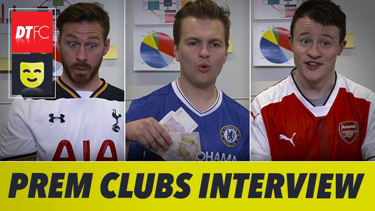 When Premier League clubs go on a job interview 😂 - YouTube