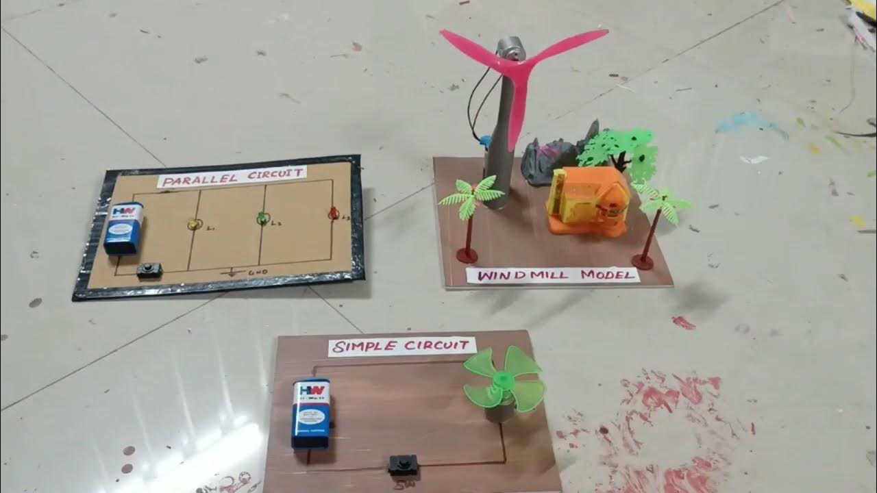 School Project - Model of Serial and Parallel Circuits - YouTube