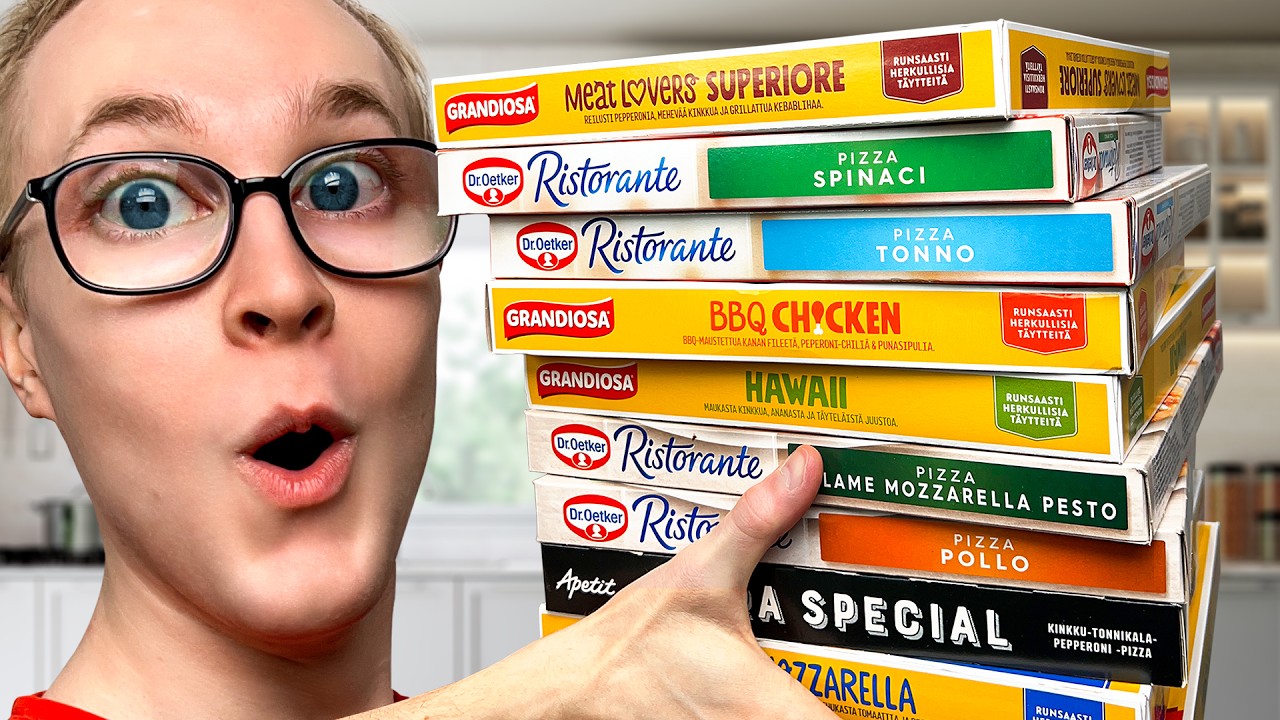 Mikä on PARAS pakastepizza? - YouTube
