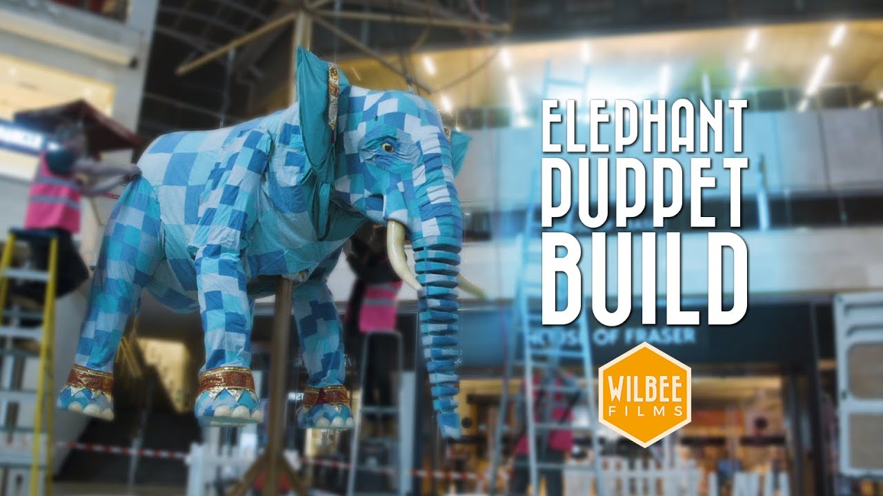 Elephant Puppet Build | Bakehouse Factory - YouTube