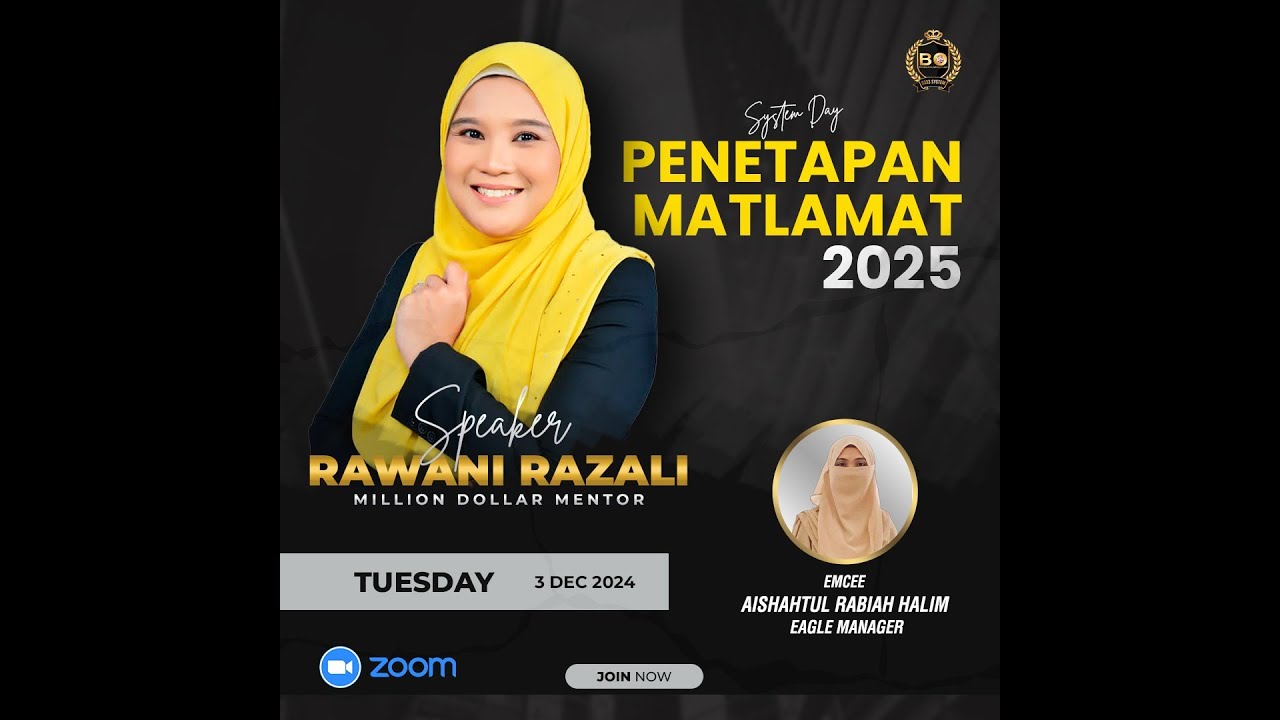 Penetapan Matlamat 2025 - MDM Rawani Razali - YouTube