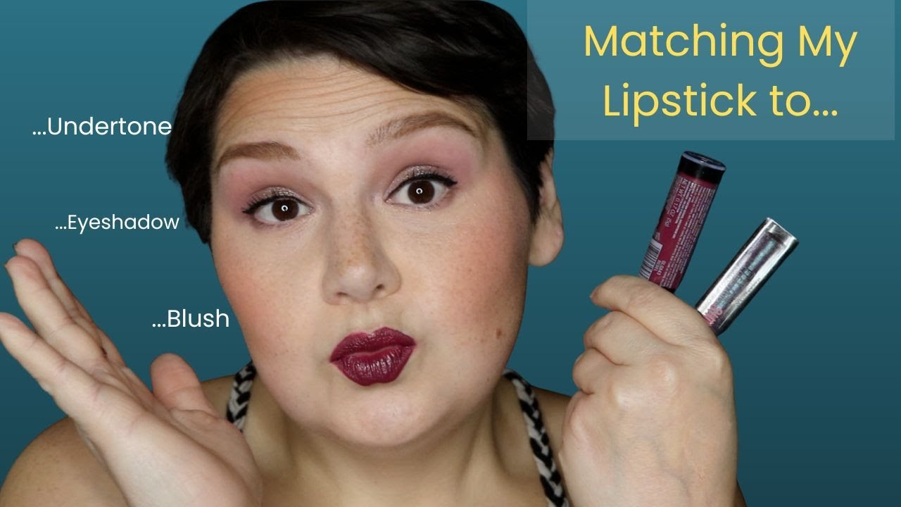 How to Match Lipstick to Eyes and Face Makeup - YouTube