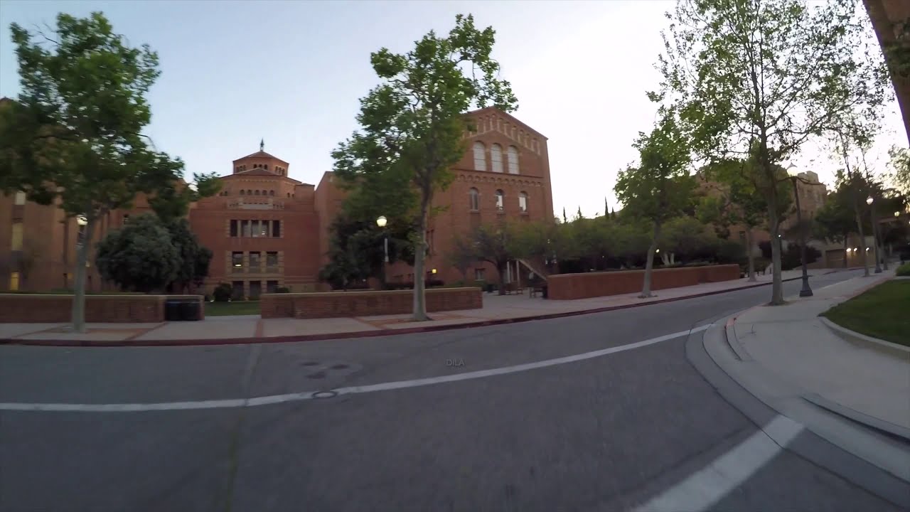UCLA (1of3): Driving in L.A. - rear view Pt8 - YouTube