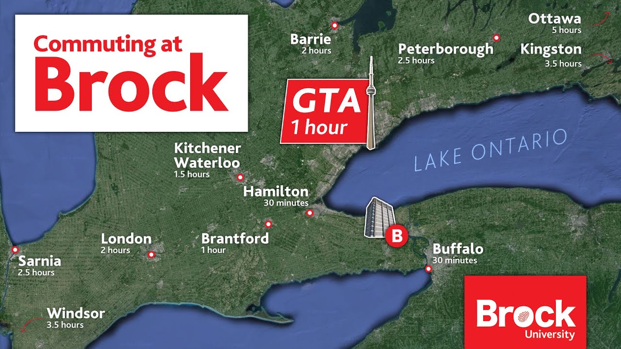 Commuting to Brock University - Driving, public transit, scheduling and ...