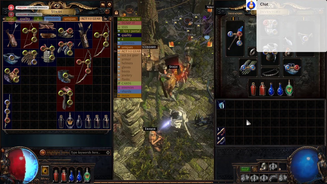 PoE Ritual League HC Hierophant Totem build - Act 1 - YouTube