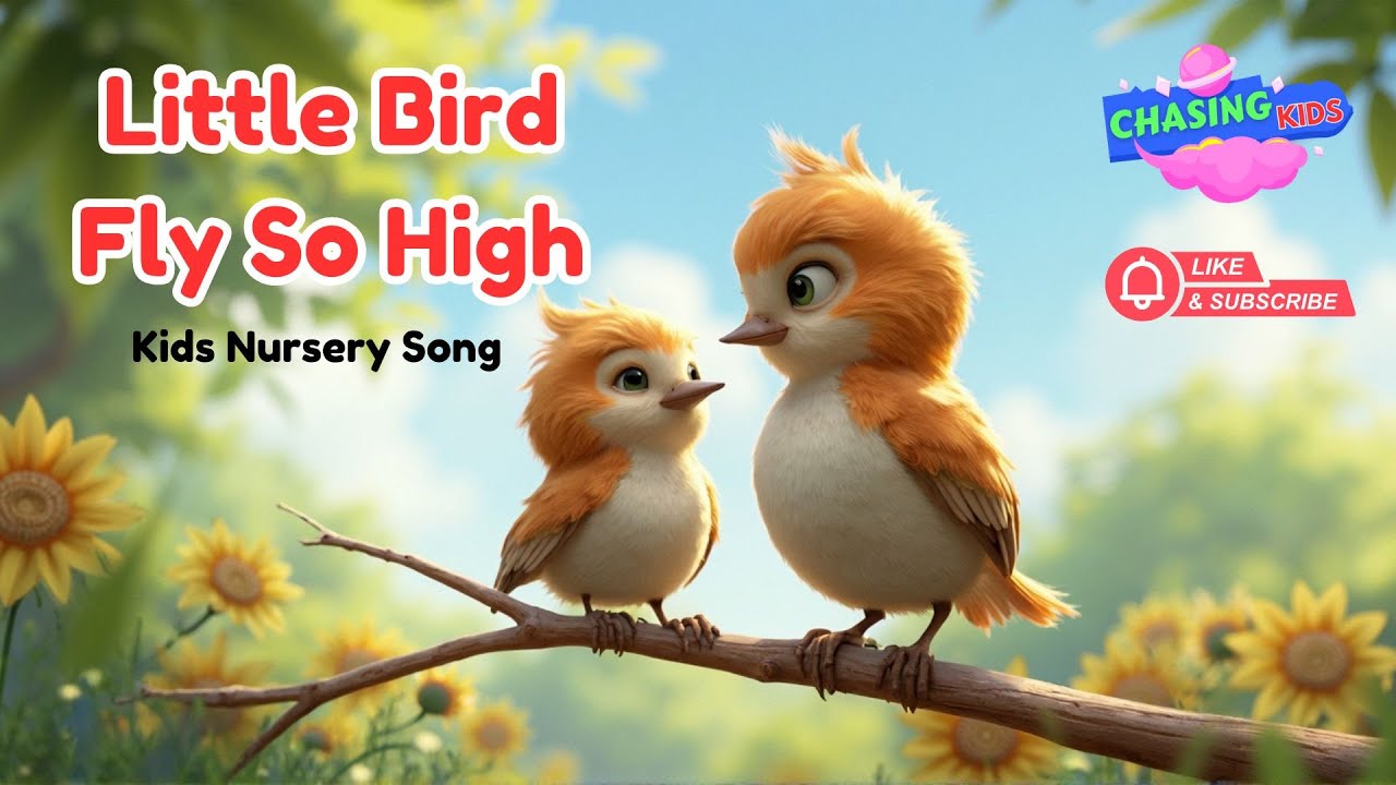 "Little Bird, Fly So High" – Kids Nursery Song | Chasing Kids | Kids ...