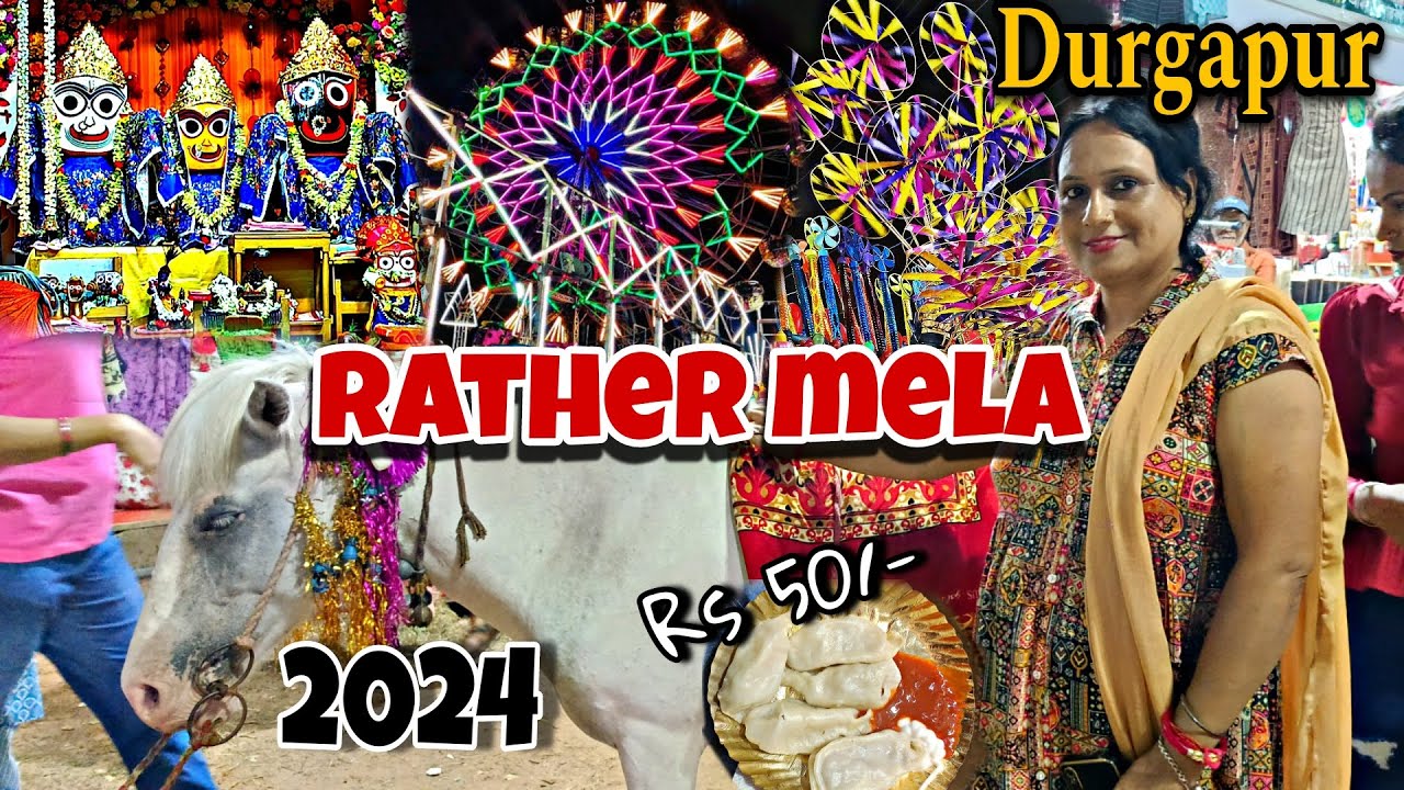 Durgapur's biggest ROTHER MELA 2024 | দুর্গাপুর এর সবচে বড় চিত্রালয়ে ...