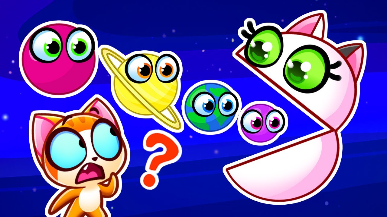 🪐 Hungry Planets! 🌎 Planets Order ⭐ Solar System for Kids by Purr-Purr ...