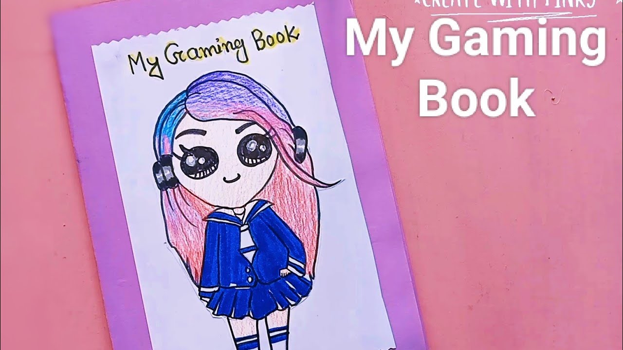 paper craft / 7 Easy Paper Gaming Book / DIY Cute Gaming Book Idea ...
