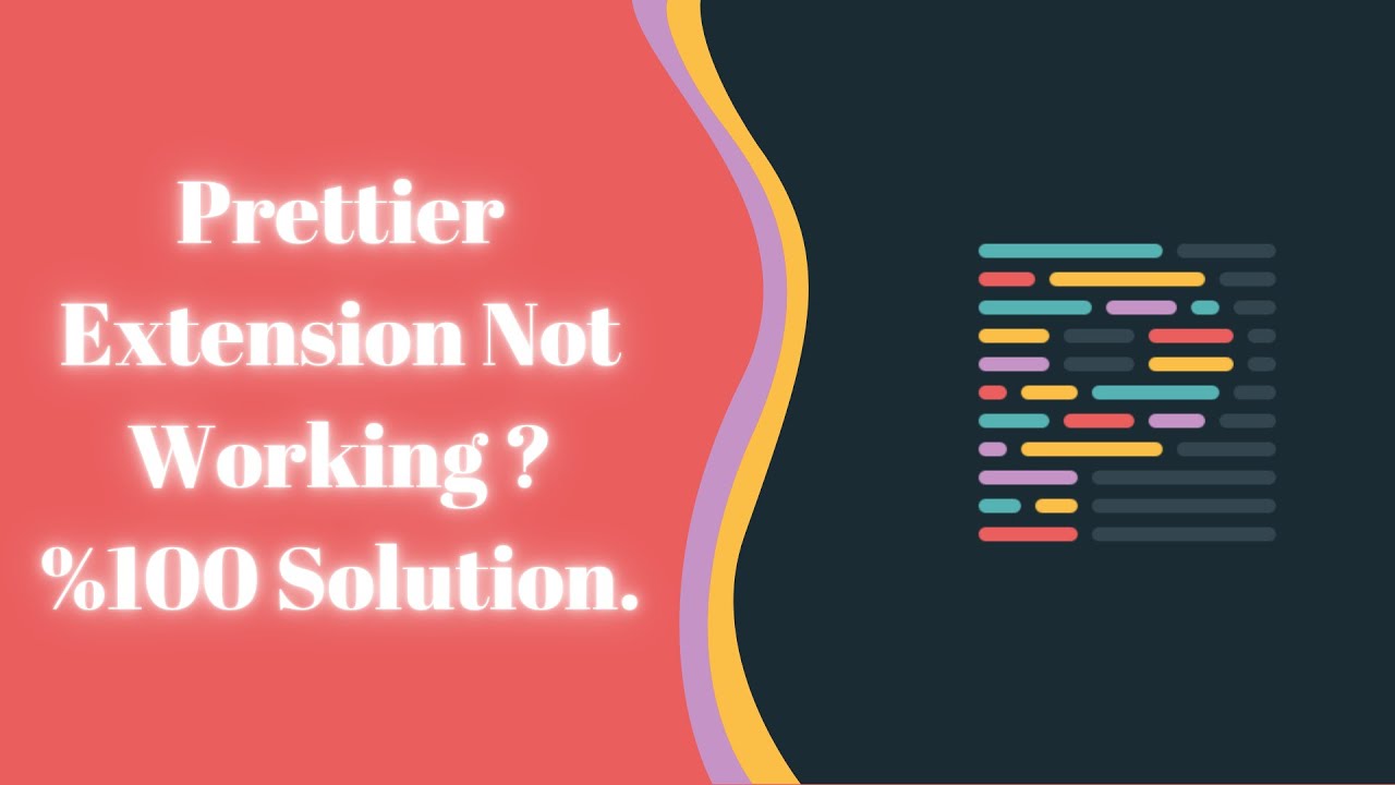 Prettier Extension Not Working Here Is The Solution Visual Studio prettier-extension-not-working-here-is-the-solution-visual-studio