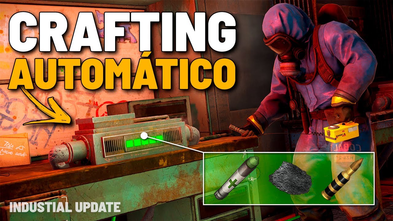 Crafting AUTOMÁTICO de itens no Rust | INDUSTRIAL UPDATE 2023 - YouTube
