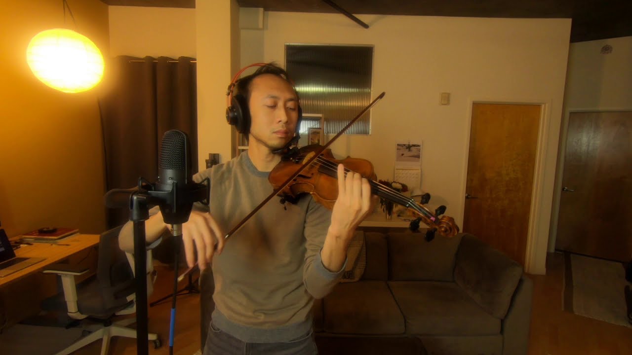 O Holy Night: Steve Tjoa, Violin - YouTube
