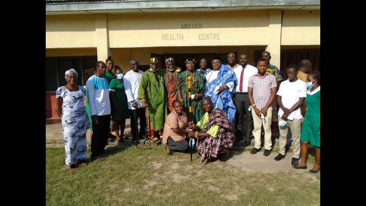 Togbi Tenge Dzokoto Gligui VII together with Anyako Chiefs tours Anlo ...