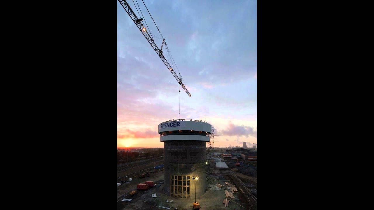 Port of Hull - Construction of biomass rail load-out facility - YouTube