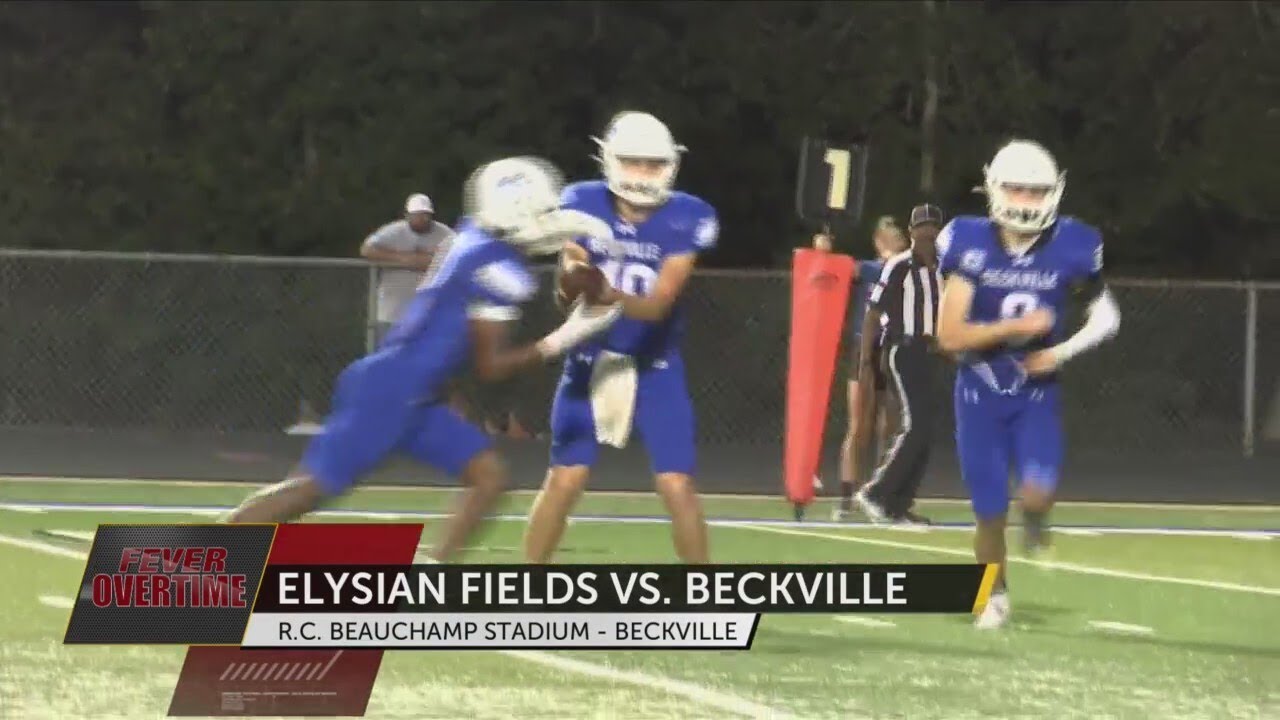 Spotlight Game: Beckville now 5-0 while handing Elysian Fields first ...