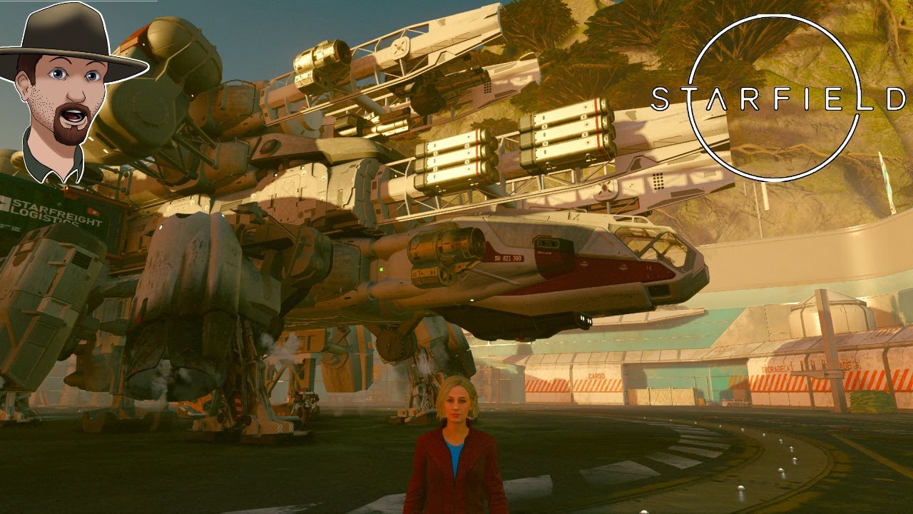 Best Early Game Gunship in Action!- STARFIELD- Level 17 - Ep. 5 - YouTube