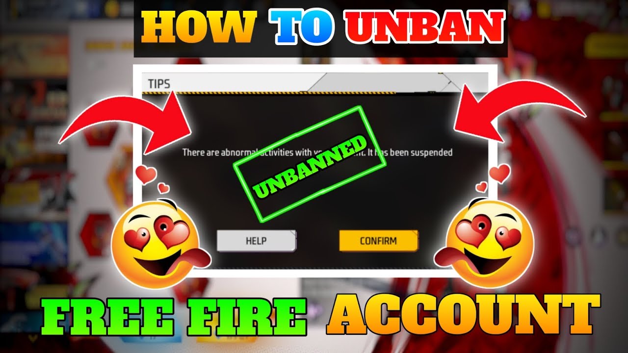How To Recover Free Fire Suspended Account | FF Suspended id Recover ...