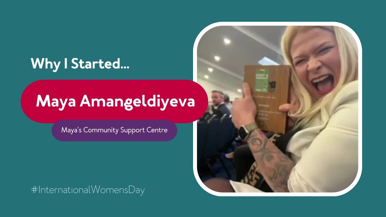 Celebrating Female Charity Founders in Kent - Maya Amangeldiyeva - YouTube