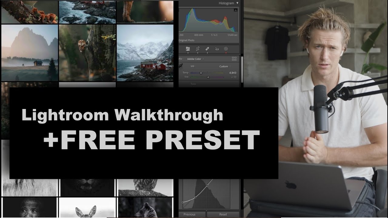 Black Friday - FREE DNG (Presets) - BEGINNER Lightroom Classic Tutorial Tutorial 2023 ...