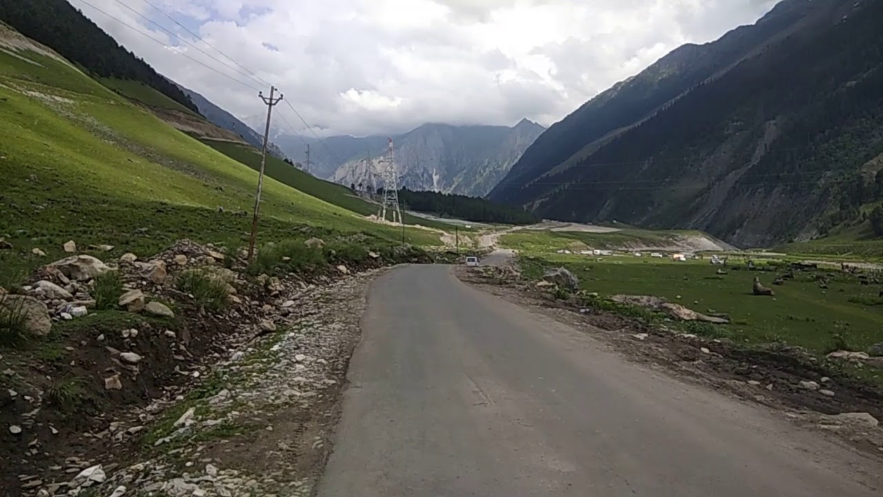 Sonmarg baltal road, Amarnath yatra - YouTube