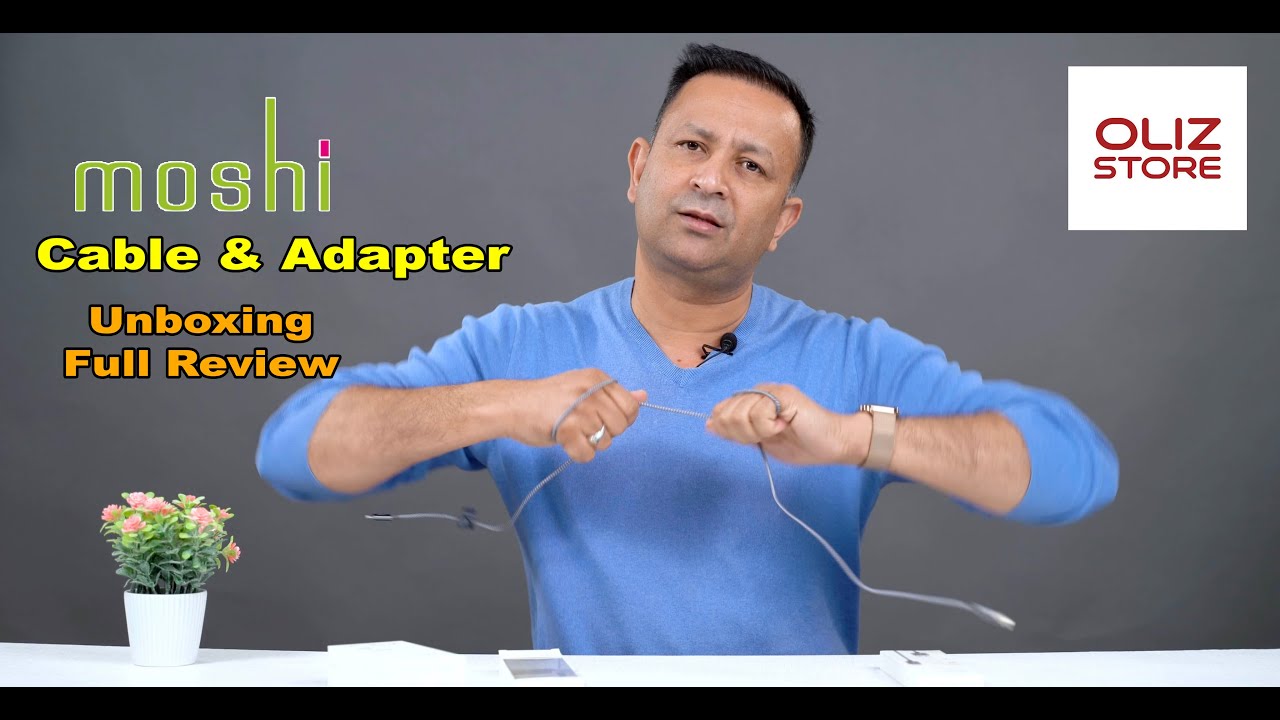 Moshi USB Lighting Cable / Type -C Cable / Rewind 2 Power Adapter ...