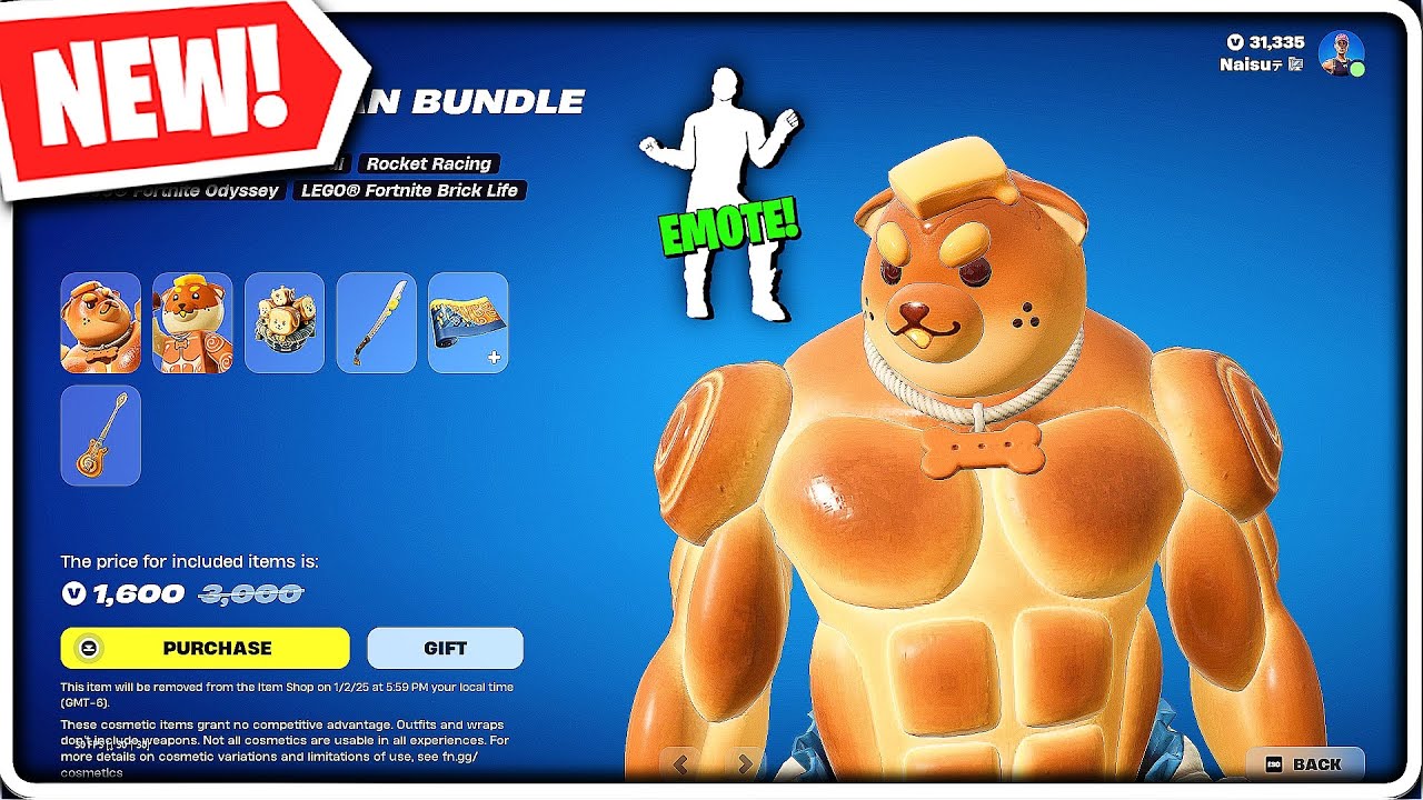 *NEW* Doughberman Bundle & Skyward Emote! | Item Shop - YouTube