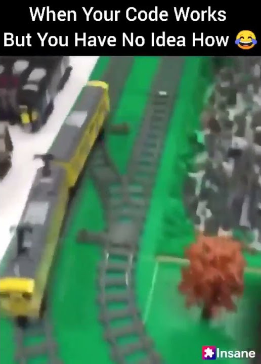 When your code works but you have no idea how #programming #javascript #html #coding #developer ...