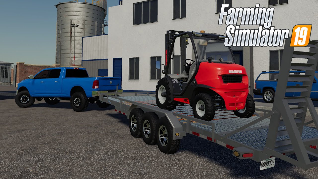 FS19 - Transporting a forklift - Farming Simulator 2019 Roleplay Mod ...