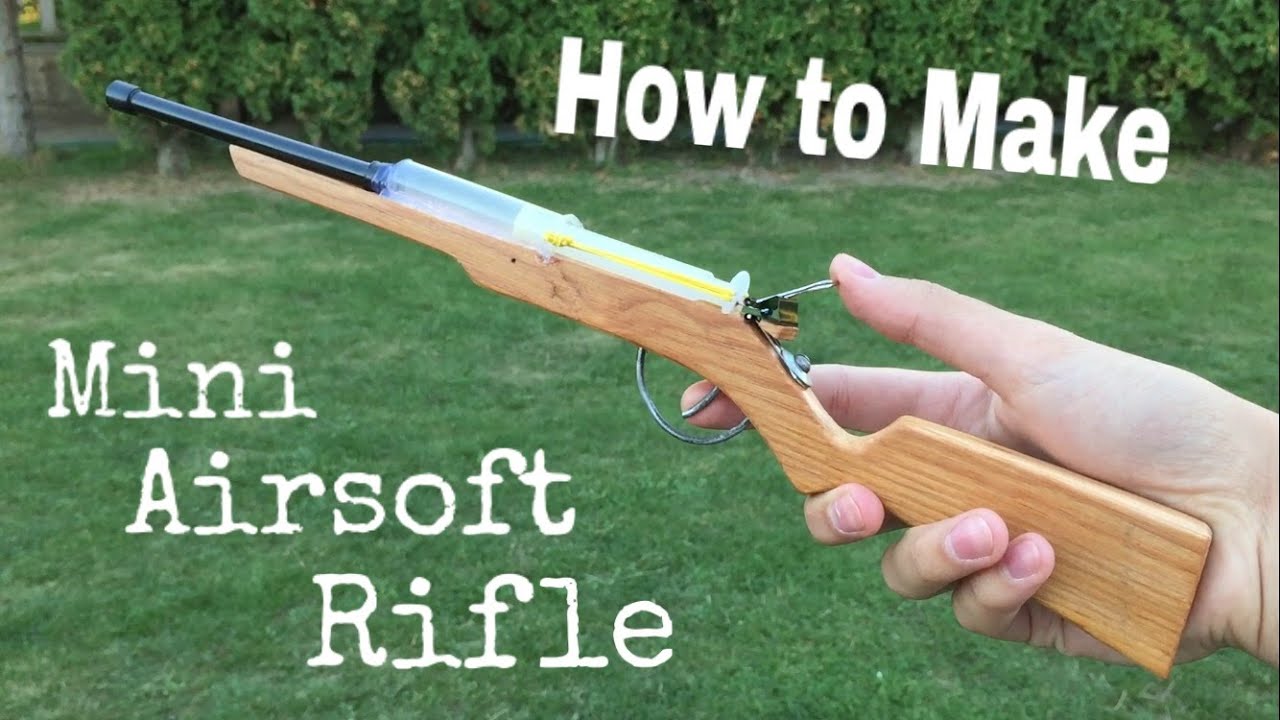 How to Make a Mini Airsoft BB Gun at Home – Simple Tutorial - YouTube