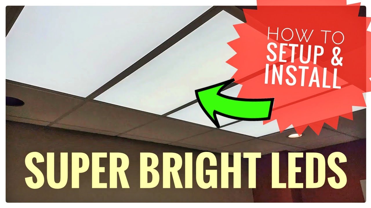 How to Setup and Install SUPER BRIGHT LED lights - YouTube