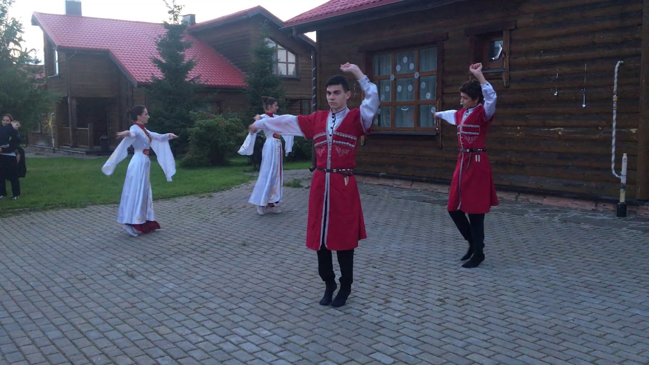 Ossetian Dance performed by our friends from Beslan - YouTube