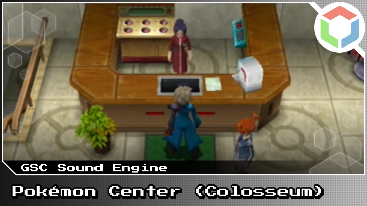 Pokémon Center [GSC Sound Engine] | Pokémon Colosseum - YouTube
