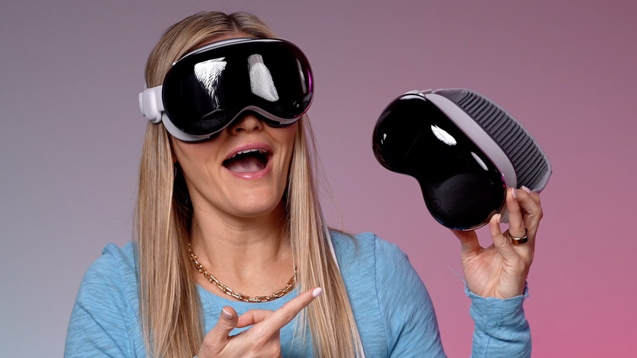 Unboxing Vision Pro with Vision Pro 🤣 - YouTube