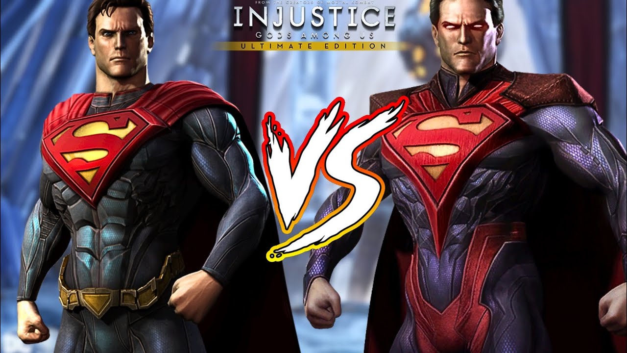 Superman Vs. Superman - Injustice: Gods Among Us | Cyberzod - YouTube