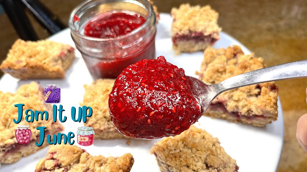Easy 4 Ingredient Raspberry Lime Freezer Jam | Jam It Up June ...
